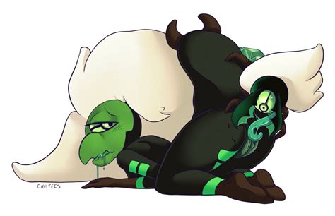 Rule 34 1 Eye Alien Arthropod Beak Blush Cartoon Network Cavitees