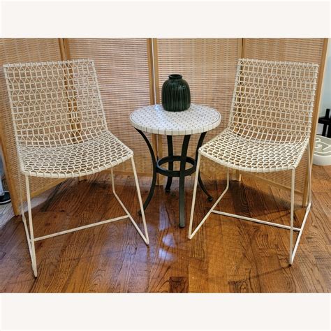 Crate And Barrel Bistro Set Aptdeco