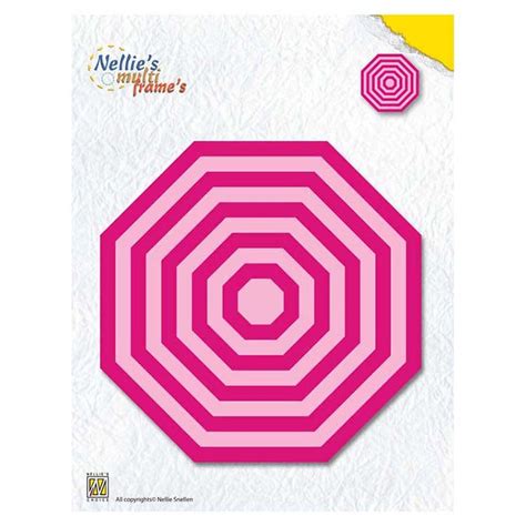 Nellies Choice Multi Frame Dies Xl Straight Octagon Michaels