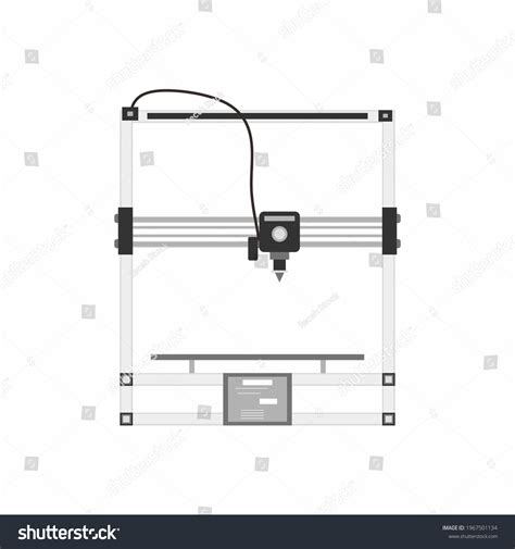 Cartesian Printer Over 2 Royalty Free Licensable Stock Illustrations