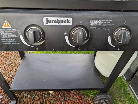 Jumbuck Portland 4 Burner Bbq Black Hs Um006as Ebay Australia