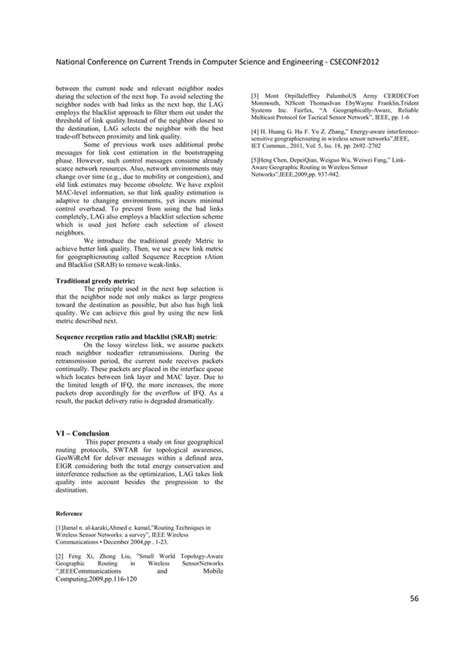 Geographic Routing Protocolinwirelesssensornetworks Pdf