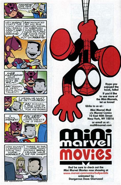 Read Online Giant Size Mini Marvels Starring Spidey Comic Issue Full
