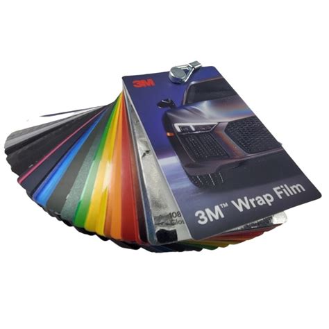3m Vinyl Wrap Film Series 1080 2080 Full Color Selector Sample Book Instawraps
