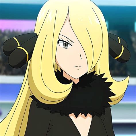 Cynthia Was Getting Ready For Her Match By Shadowjaylee On Deviantart