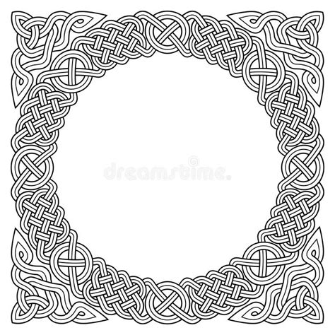 Celtic Patterns Stock Vector Illustration Of Background 12486103