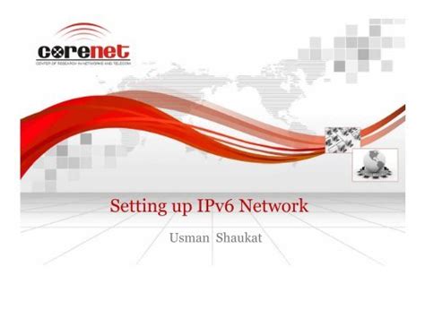 Setting Up IPv Network
