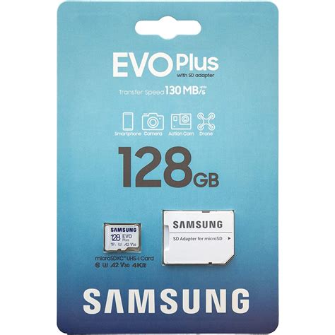 Samsung Evo Plus Microsdxc Class 10 128gb Mb Mj128ka Tech Cart