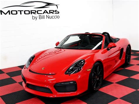 Used 2016 Porsche Boxster Spyder For Sale Sold Nuccio Auto Group