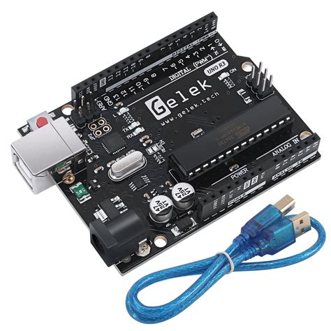 Gelek UNO R Microcontroller SSF Board Compatible With Arduino Uno R ATmega P And
