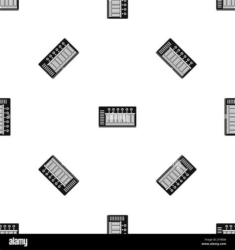 Electronic Synth Pattern Seamless Black Stock Vector Image And Art Alamy Electronic Synth Pattern Seamless Black Stock Vector Image And Art Alamy