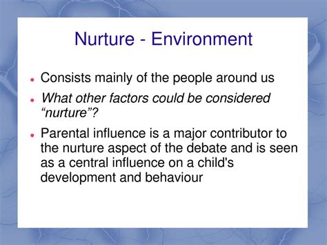 The Great Debate Nature Vs Nurture Ppt Download