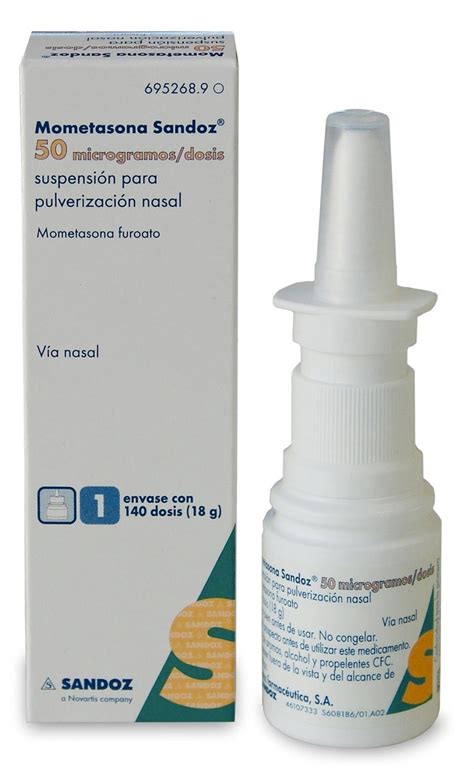 Sandoz Comercializa En España Mometasona Sandoz Spray Nasal Para El