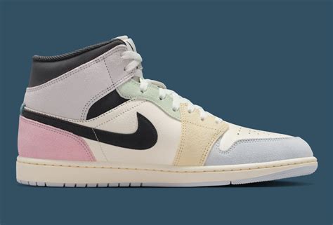 Air Jordan 1 Mid Sail Jade Aura Ib7110 100