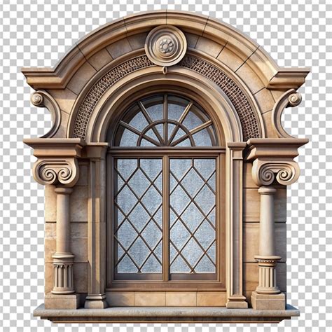 Premium Psd Window Classic Architecture Element