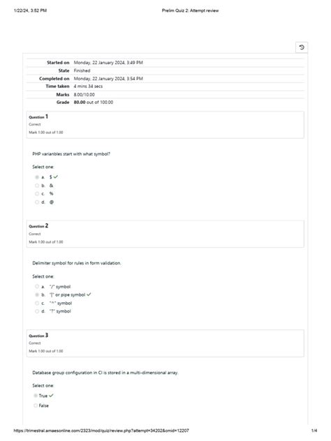prelim quiz 2 ugrd ite6301a application development and emerging