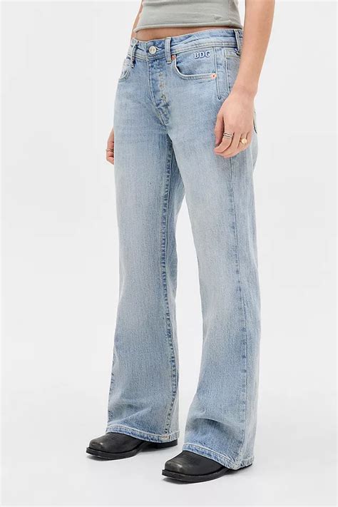 Bdg Teo Relaxed Flared Jeans Urban Outfitters Uk