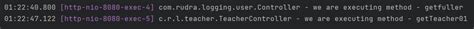 Java Using Logback To Set Different Colors For Logging Messages Of