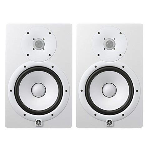 Yamaha Hs8 8 In Active Powered Studio Monitor White Pair Ebay