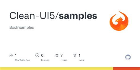 Github Clean Ui Samples Book Samples