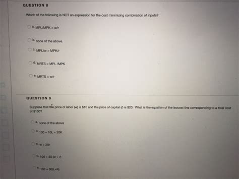 Solved Question 8 Which Of The Following Is Not An