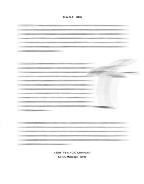 Pdf Tumble Bug Instructions