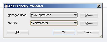 Oracle Technologies Stack How To Use Custom Validator In ADF Forms