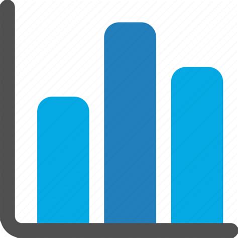 Statistics Analytics Graph Diagram Chart Finance Business Icon