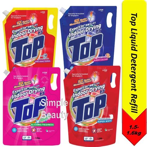 Top Liquid Detergent Refill 15kg 16kg Lazada Singapore