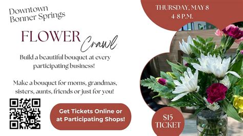 Flower Crawl In Downtown Bonner Springs Oak And Nettleton Streets Bonner Springs Ks United