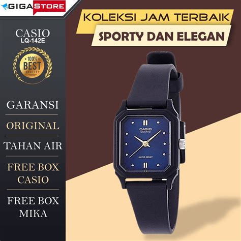 Jual Jam Tangan Wanita Cewe Casio Lq 142e G Shock Tahan Anti Air Casual