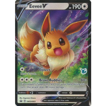 Eevee V Swsh065 Eevee Deck Eevee Symbol Battle Academy Box Set