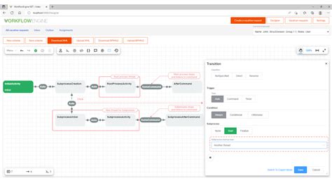 Subprocesses Parallel Documentation Workflowengine