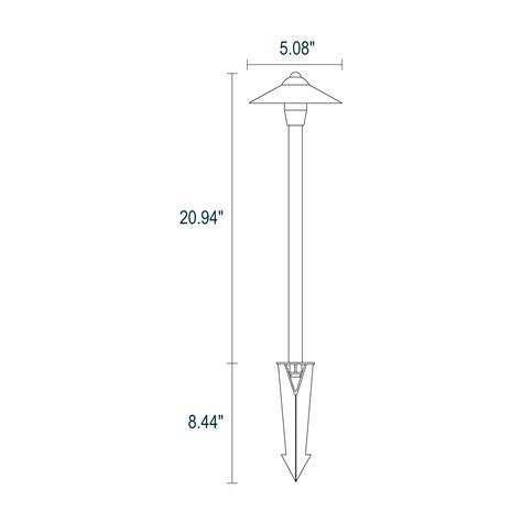 Brass Landscape Path Light Ptb220 Antique Brass Path Lights