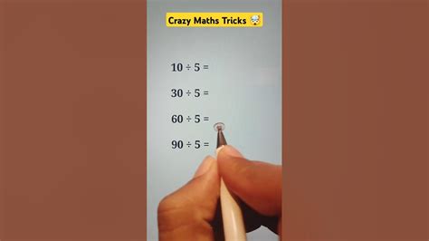 Crazy Maths Tricks Maths Solution Maths Mathstricks Shorttricks
