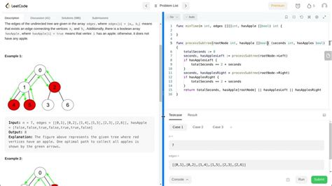 Solving Leetcode 1443 Minimum Time To Collect All Apples In A Tree