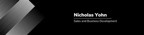 Nicholas Yohn Top Ranked Effective Sales And Business Development