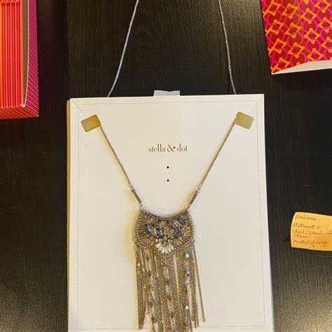 Stella And Dot Jewelry Stella And Dot Statement Necklace Black Pearl