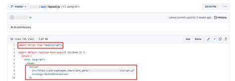 How To Install The Cookie Banner On Version Nextjs 13 And Above