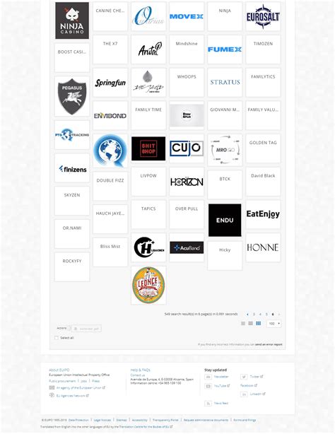 Eutm Trademarks In The Eu Tm Filings In Euipo 30 January 2018