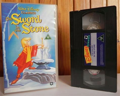 The Sword In The Stone Vhs Import Anglais Rickie Sorensen