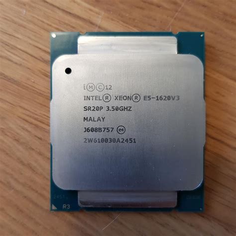 Intel Xeon E5-1620 v3 Quad Core 3,5 GHz Server .. (407931496) ᐈ Köp på ...