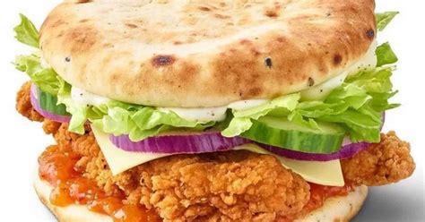 Mcdonalds Is Launching New Chicken Burger With A Garlic Naan Bread Bun