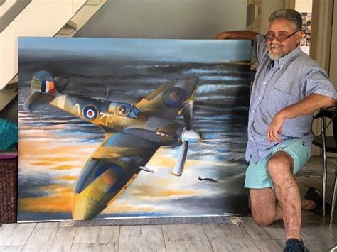 Artists Spitfire Restoration Project Friends Of The Saafm