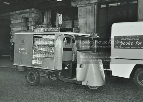 United Dairies Milk Delivery Van Milk Float London Picture Archive