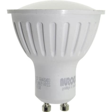 Bec Led Gu10 5w Mat Spot Alb Rece Alb Cald 220v