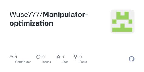 Manipulator Optimizationmatlab基于灵活工作空间体积的机械臂尺寸优化md At Master · Wuse777manipulator