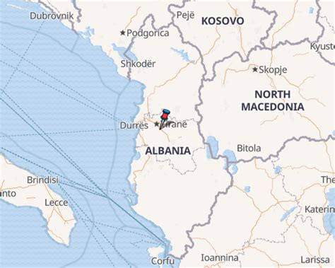 Daias Albania Map Latitude And Longitude Where Is Daias Maps Weather