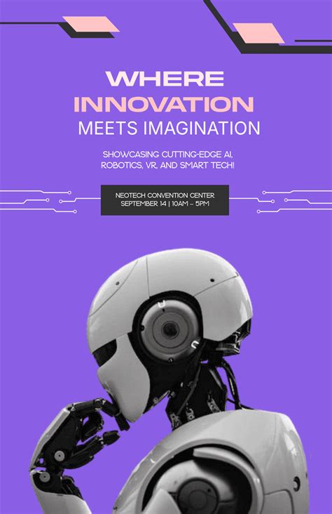 Free Technology Poster Templates Editable And Printable