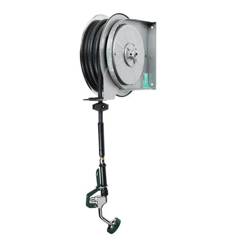 Krowne Open Gray Powder Coated Hose Reel Assembly